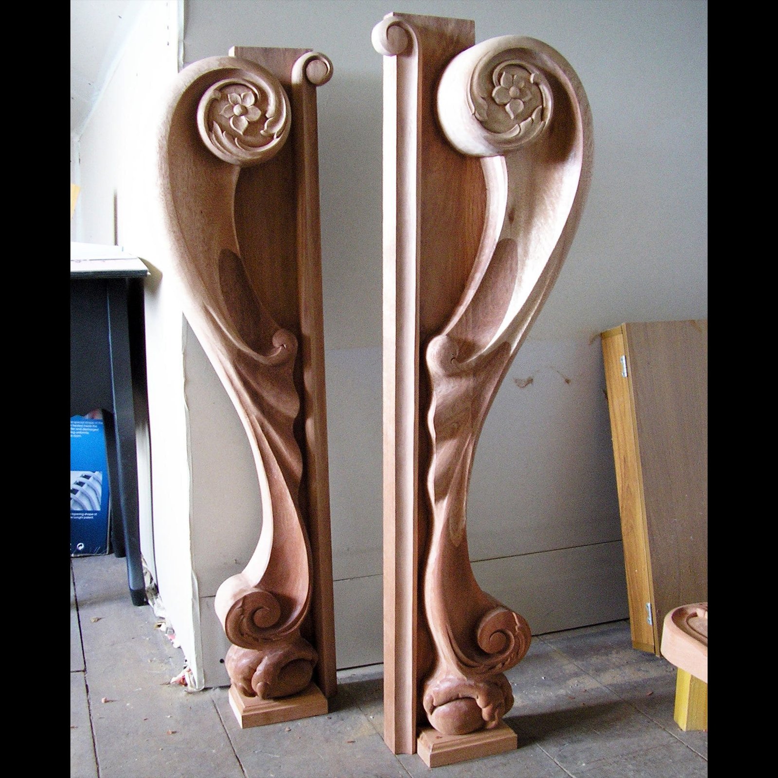 Custom Fireplace Carving | Personalized Carved Fireplace